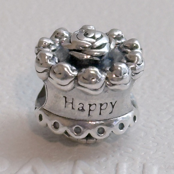 Pandora | Jewelry | Brand New Authentic Pandora Charm Happy Birthday ...